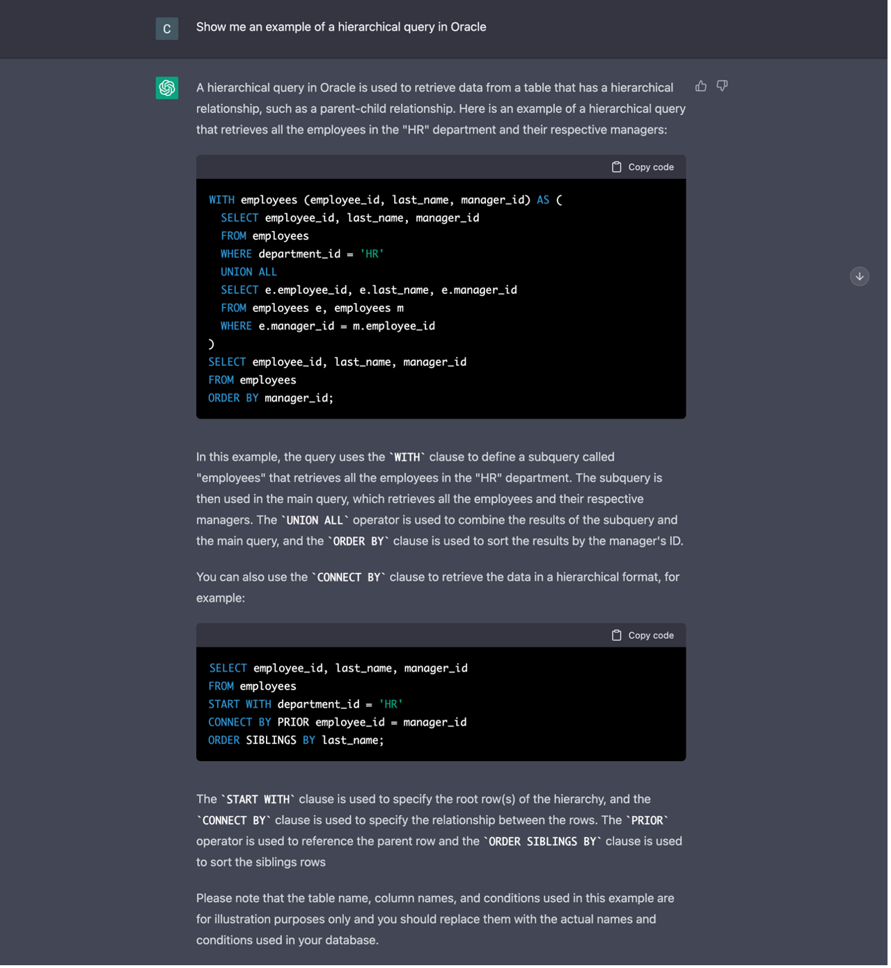 How to use ChatGPT to aid your Oracle APEX development